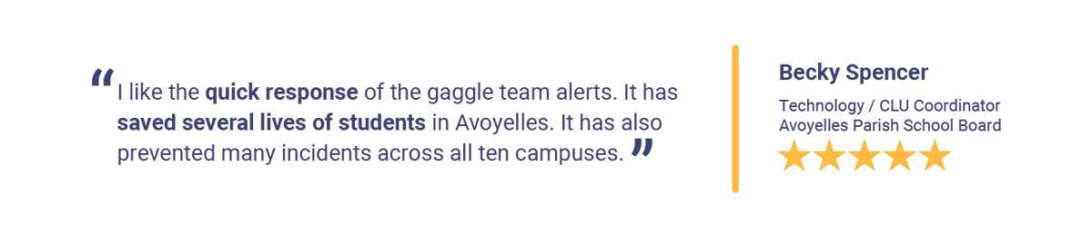 Gaggle | K-12 Online Safety Management Software